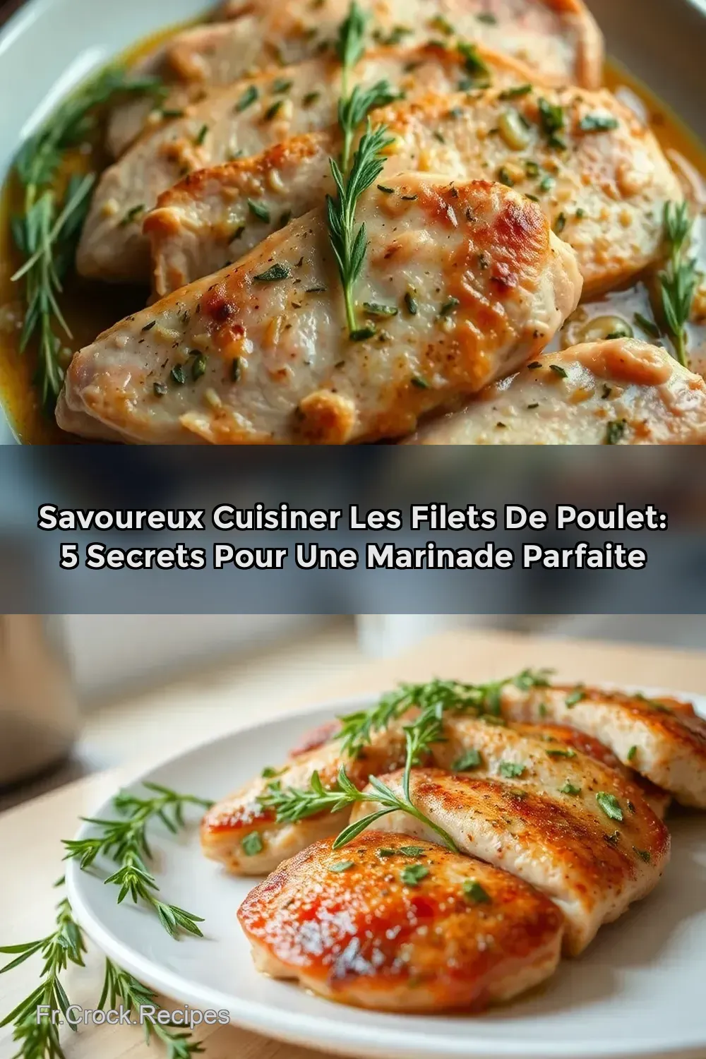 Délicieux et Facile à Cuisiner les Filets de Poulet Mariné…