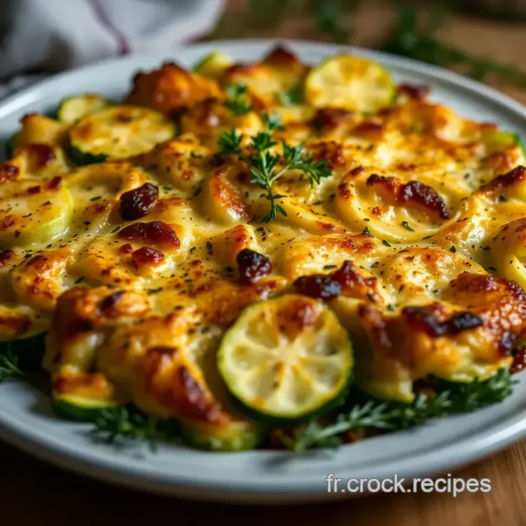 Gratin de Courgette Provençal: Le Délice Facile!
